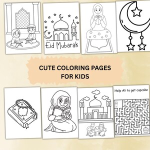 Eid Ul Adha Activity, Eid Activity Printable, Hajj Kids Activity, Eid ...