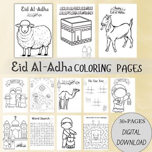 Eid Ul Adha Activity, Eid Activity Printable, Hajj Kids Activity, Eid ...
