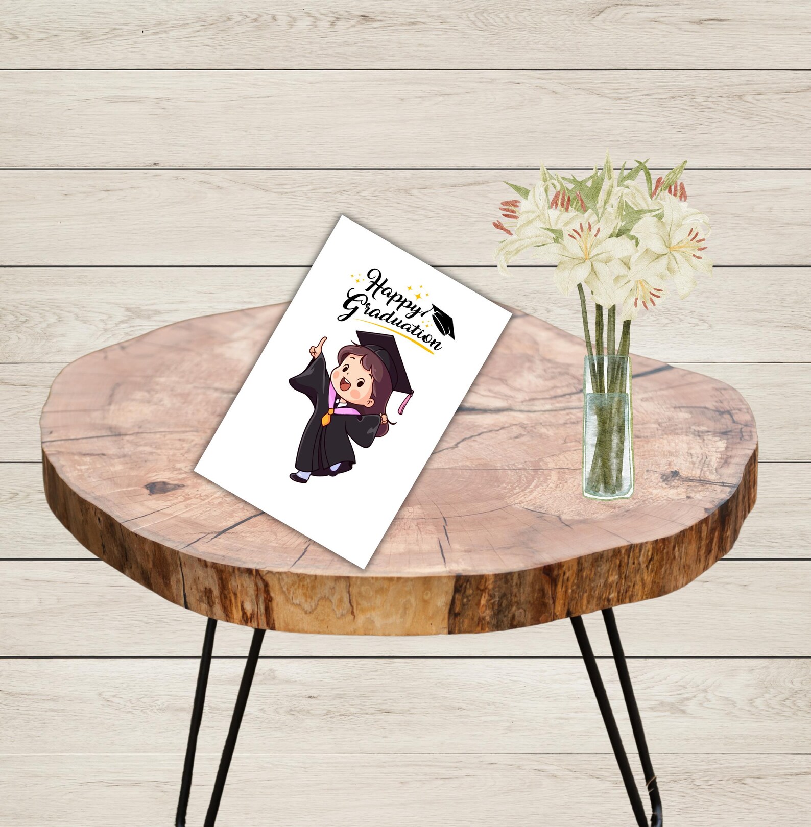 Printable Graduation Card | Congratulations Grad Cap| Digital Download ...