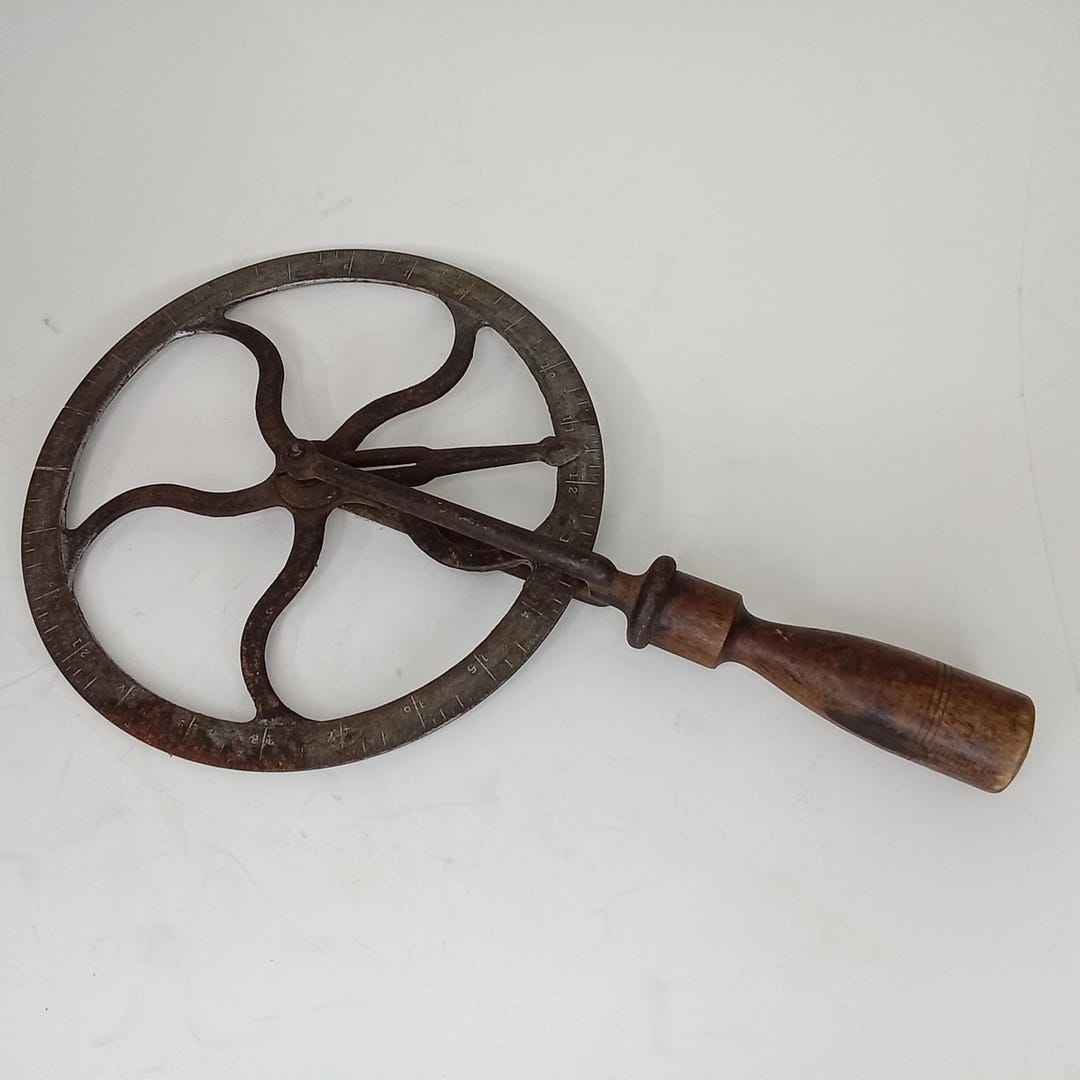 Antique Wells Bros "little Giant" Travelers Wheel Blacksmith Forge Tool ...