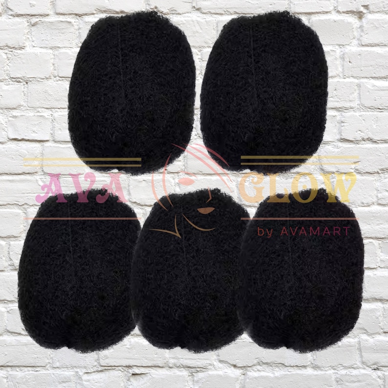Afro Kinki Bulk Hair for Braiding, Twists, Microlocs Starter Locs ...