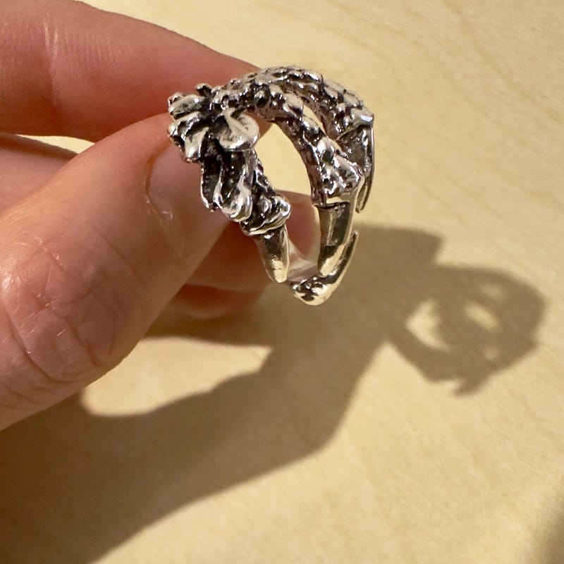 Claw Ring - Etsy UK