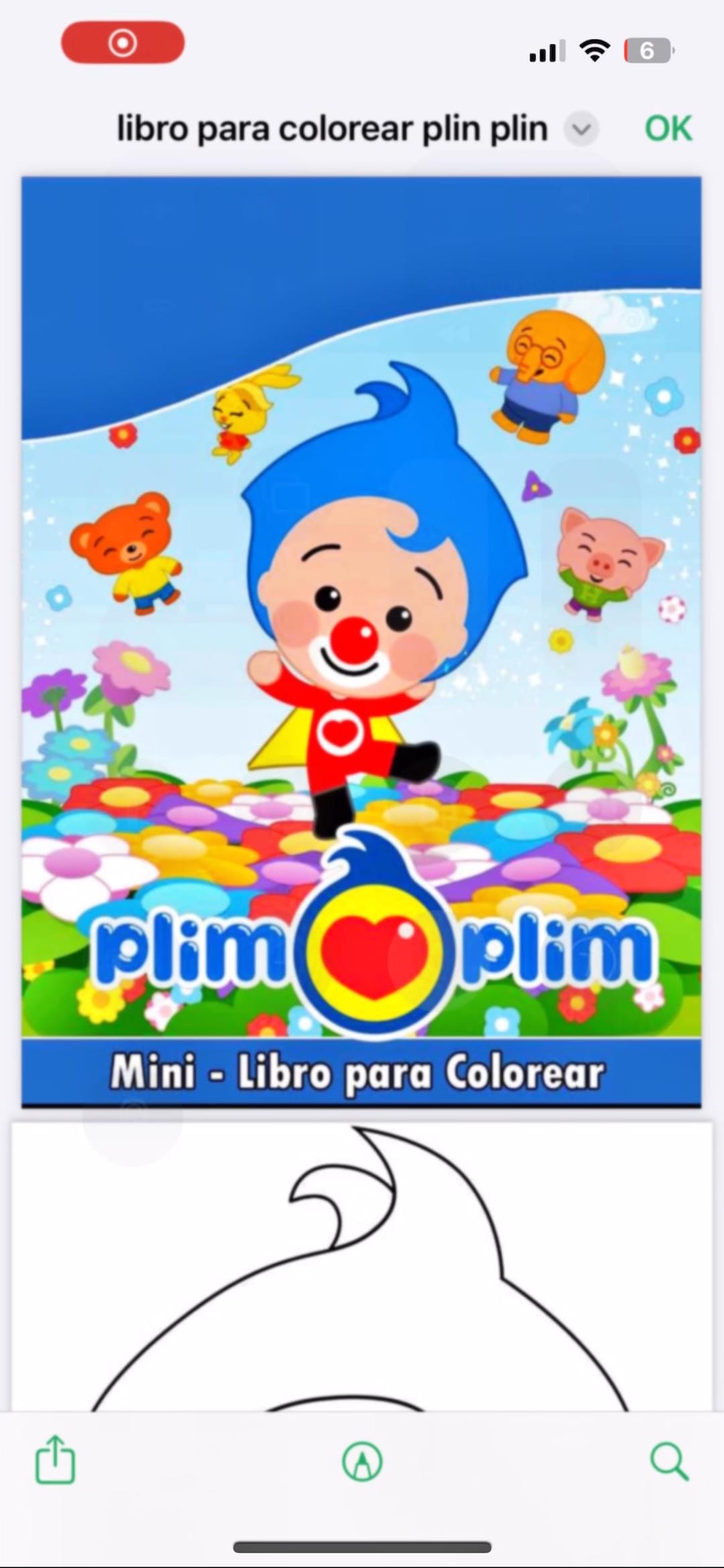 Plim Plim Clown Coloring Book - Etsy