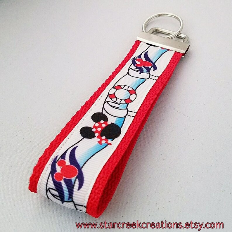 Disney Cruise Line Key Fob FE Gift Wristlet Mickey Key - Etsy
