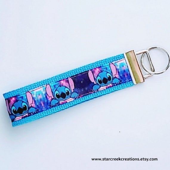 Lilo & Stitch Disney Key Fob FE Gift Wristlet FE Fish - Etsy