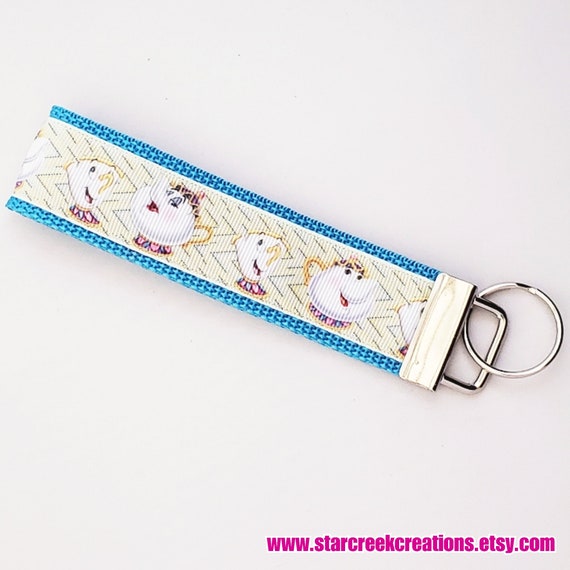 Beauty and the Beast Mrs Potts Chip Key Fob FE Gift - Etsy
