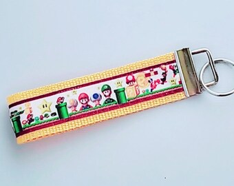 Super Mario Key Chain - Etsy