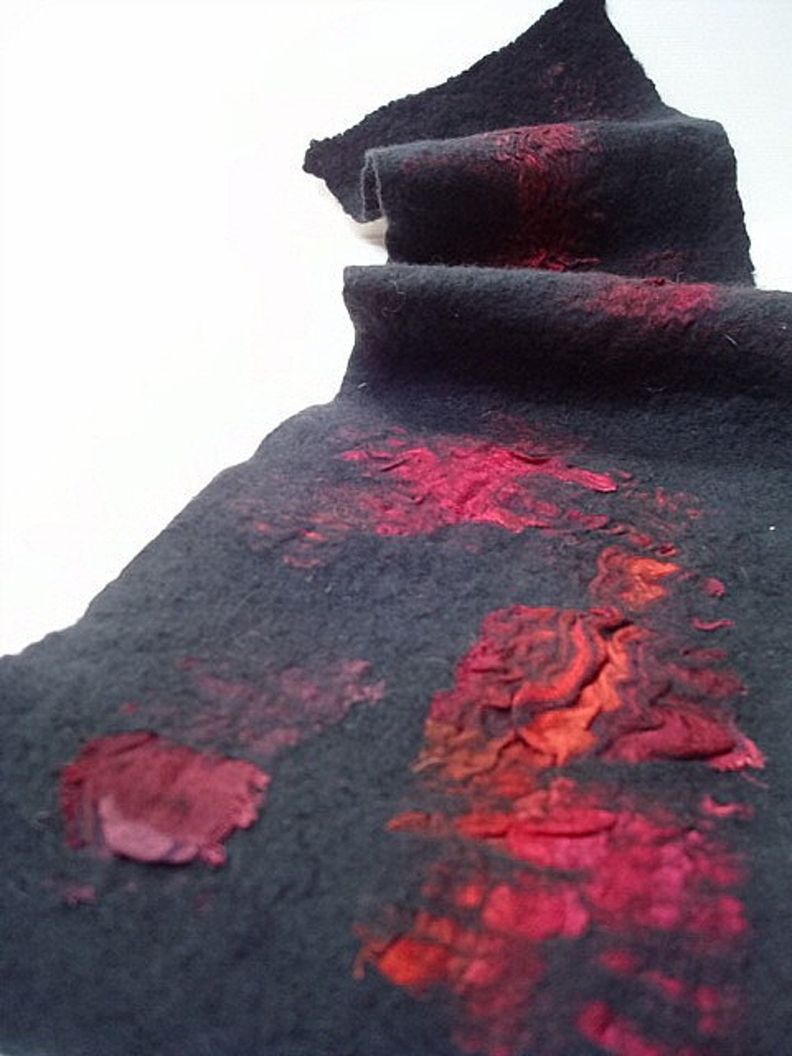 PDF Tutorial Felted Wool Scarf Using Nuno Felting Technique in - Etsy