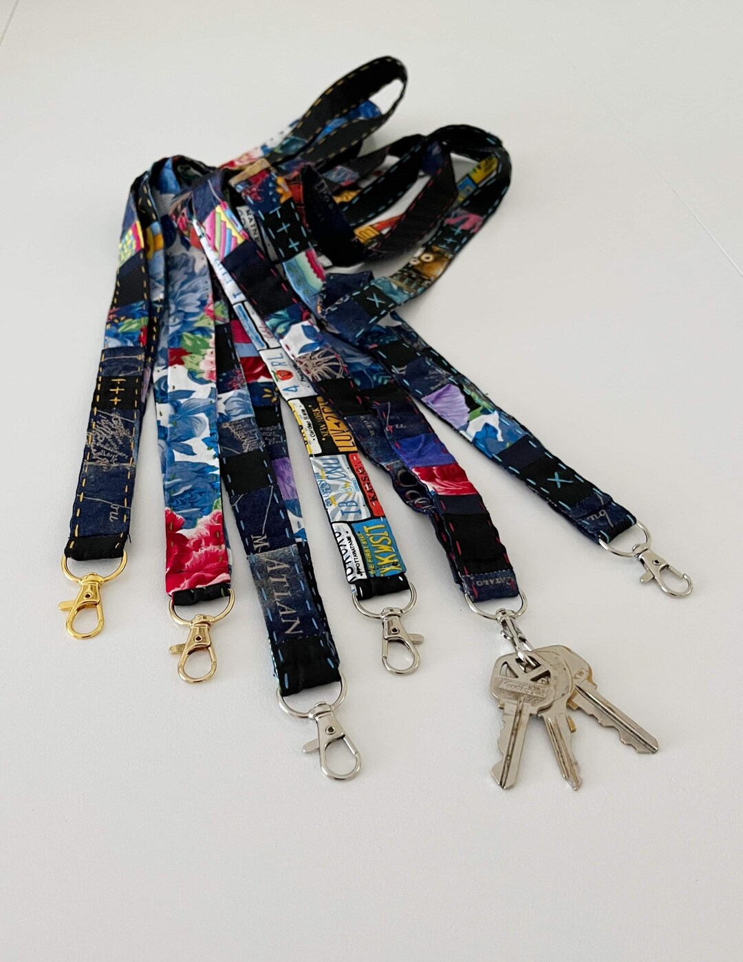 Lanyard / Fabric Lanyard / Fabric Key Strap / Name Tag Holder / ID ...