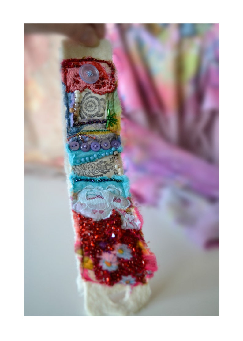 Handmade Felted Wool Bracelet - Etsy