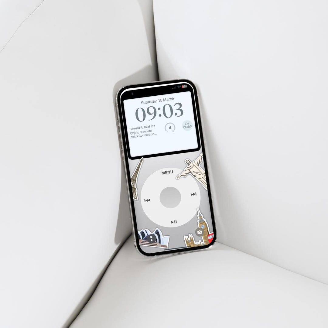 Classic Ipod Wallpapers for Iphone, Minimalist Smartphone Wallpaper ...