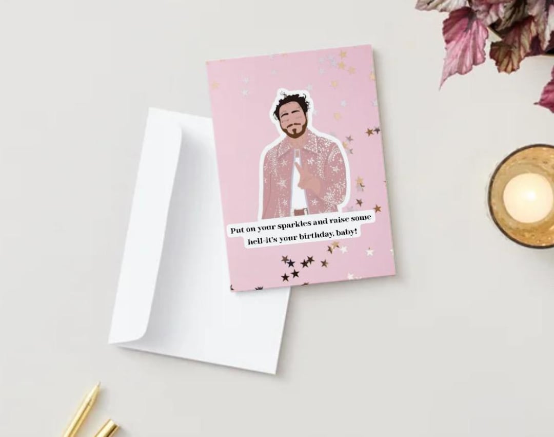 Post Malone Happy Birthday Card | CONGRATULATIONS, It's Your Birthday ...
