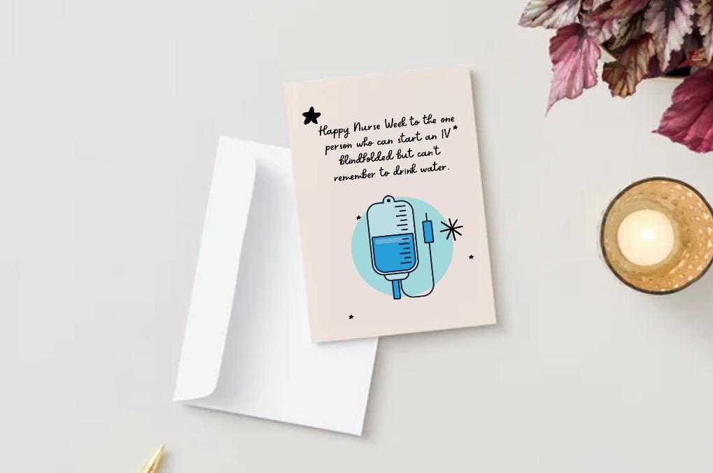 Nurses Week Card Printable, Medical Funny Card, RN Funny Card, Nurse ...