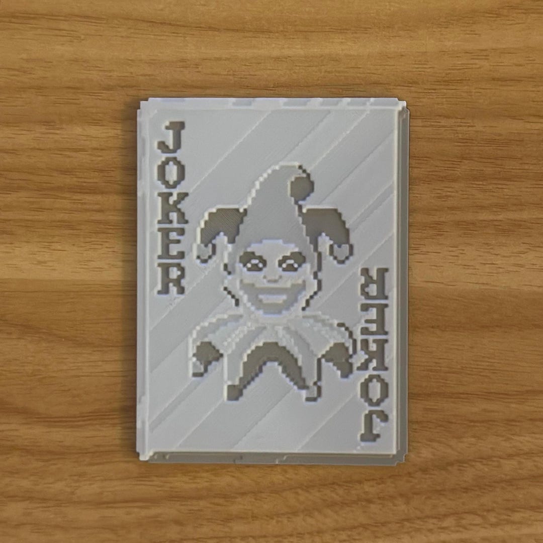 Balatro Physical Card - Steel Joker - Etsy