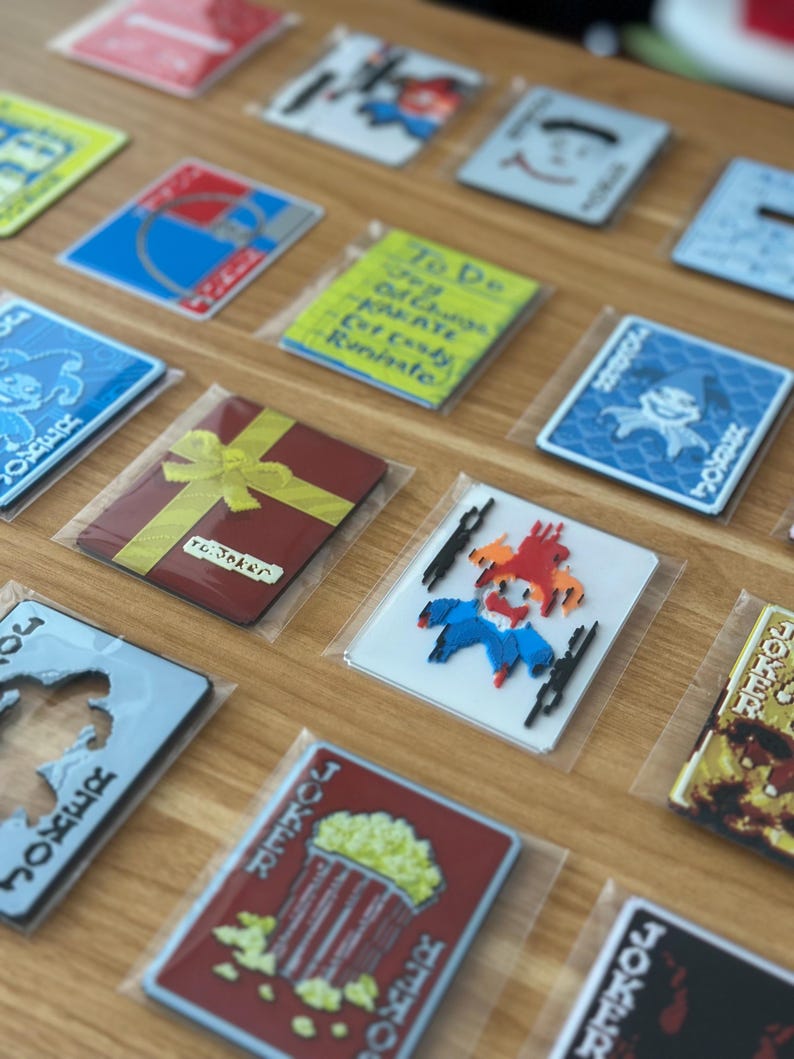 Balatro Physical Cards -burnt Joker - Etsy