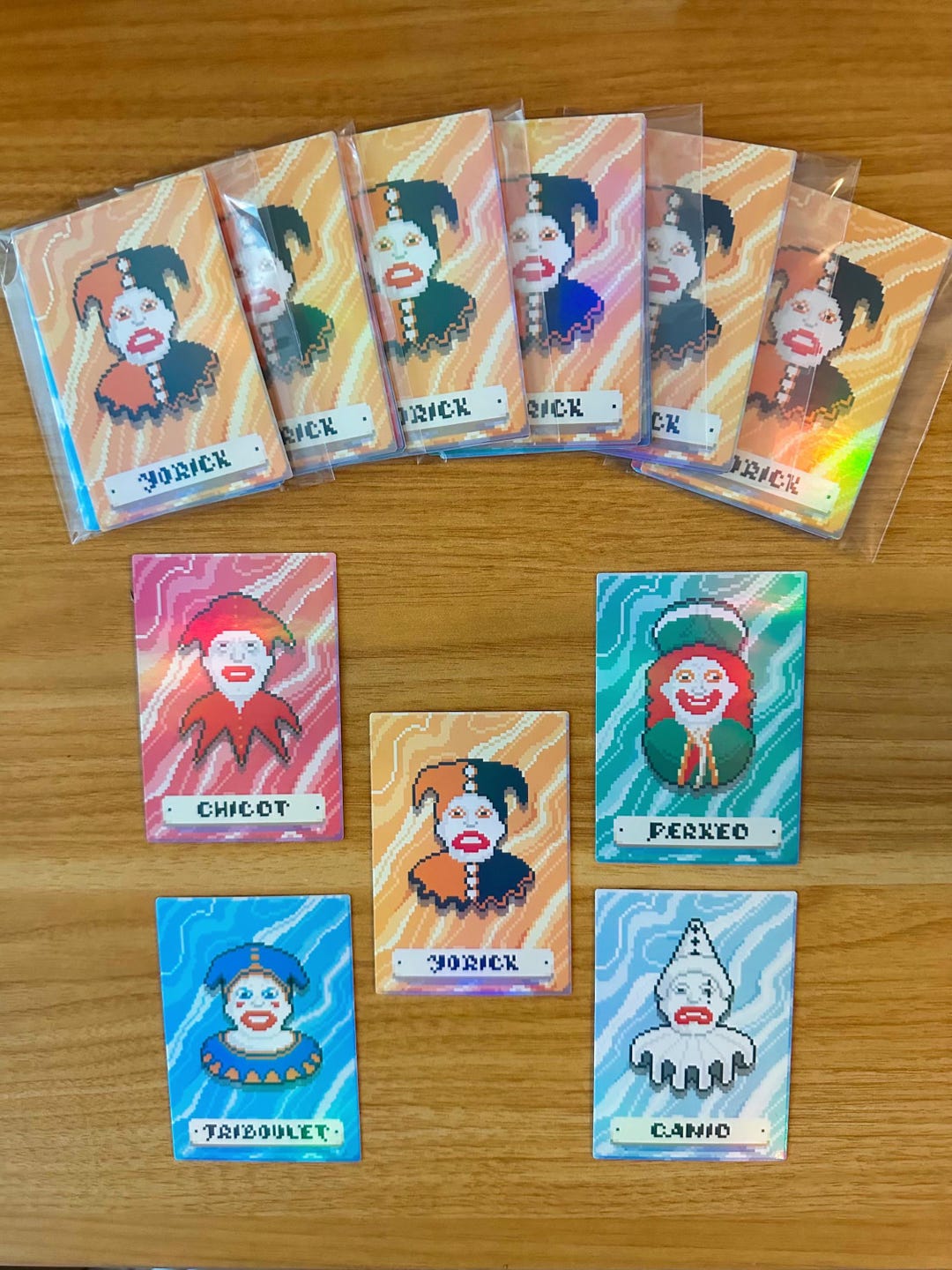 5 Fan-made Legendary Foil Card Set | Collector’s Edition | Game Balatro ...