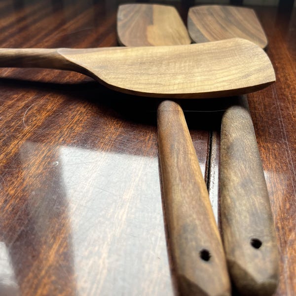 Black Walnut Spatula - Etsy
