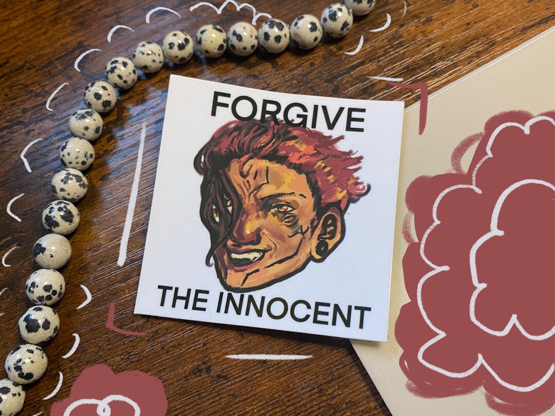 Forgive the Innocent | Sukuna Glossy Sticker - Etsy