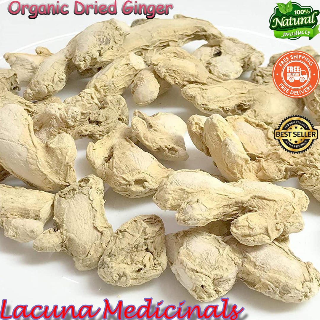 Ceylon Dried Ginger Root: Organically Grown Ayurvedic Zingiber ...