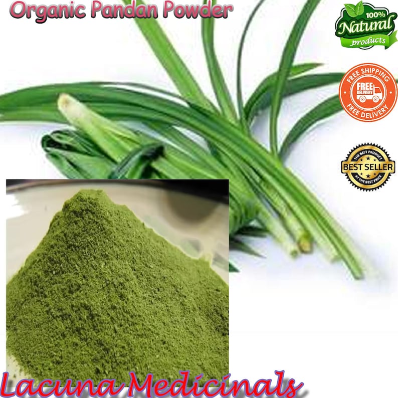 Organic Pandan Leaf Powder, Premium Quality, Bulk Spices - Etsy