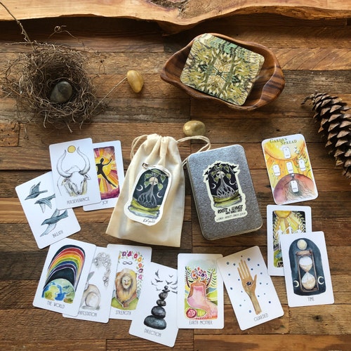 Snarky Mini Oracle Deck | Etsy