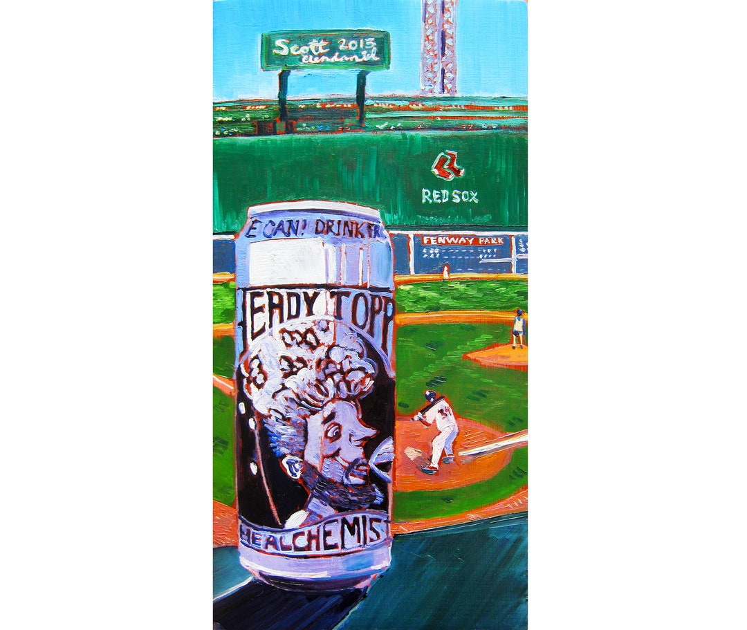 Heady Topper Double IPA Beer Art, Vermont Craft Beer Gift, the ...