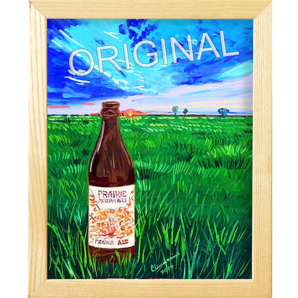 Oklahoma Sunset Painting - Etsy