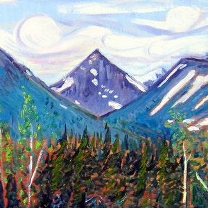 Alaska Painting, Scott Clendaniel, Wilderness Painting, Chugach ...