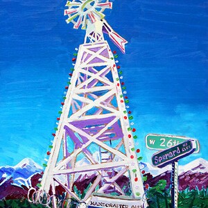 Spenard Windmill Painting, Anchorage, Alaska Beer Art, Chugach Session ...