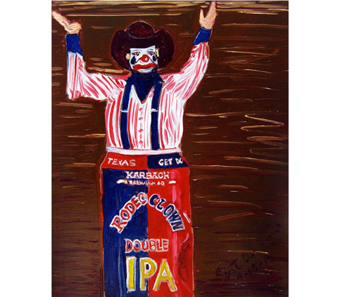 Karbach Brewing Rodeo Clown IPA Gift for Brother Texas Beer | Etsy