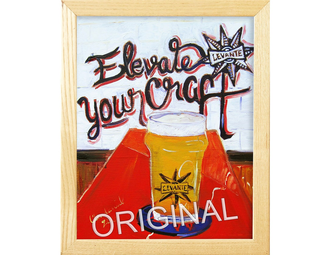 Levante Brewing, West Chester, Pennsylvania Brewery Poster, Summit Hop ...