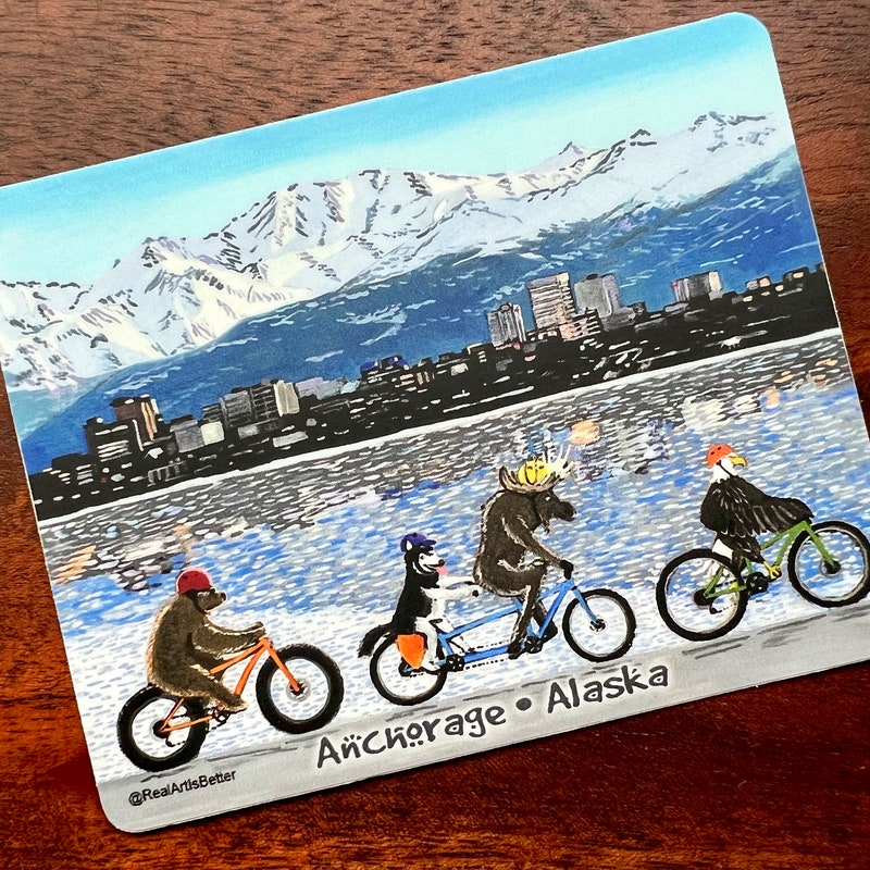 Alaska Sticker - Etsy