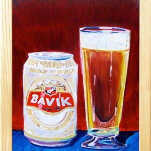 Belgian Beer Gift, Bavik Belgian Lager, Dining Room Painting, Kitchen ...