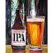 Lagunitas IPA, Redwoods Trees Poster, Art for Men, Craft Beer Gift for ...