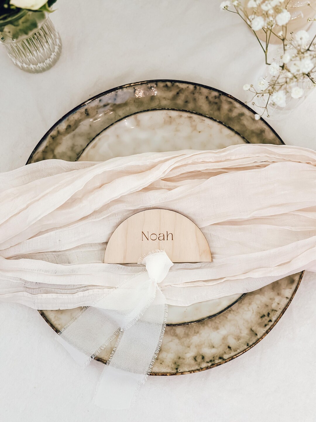 Personalized Wooden Name Tags – Laser Cut & Engraving – Minimalist ...