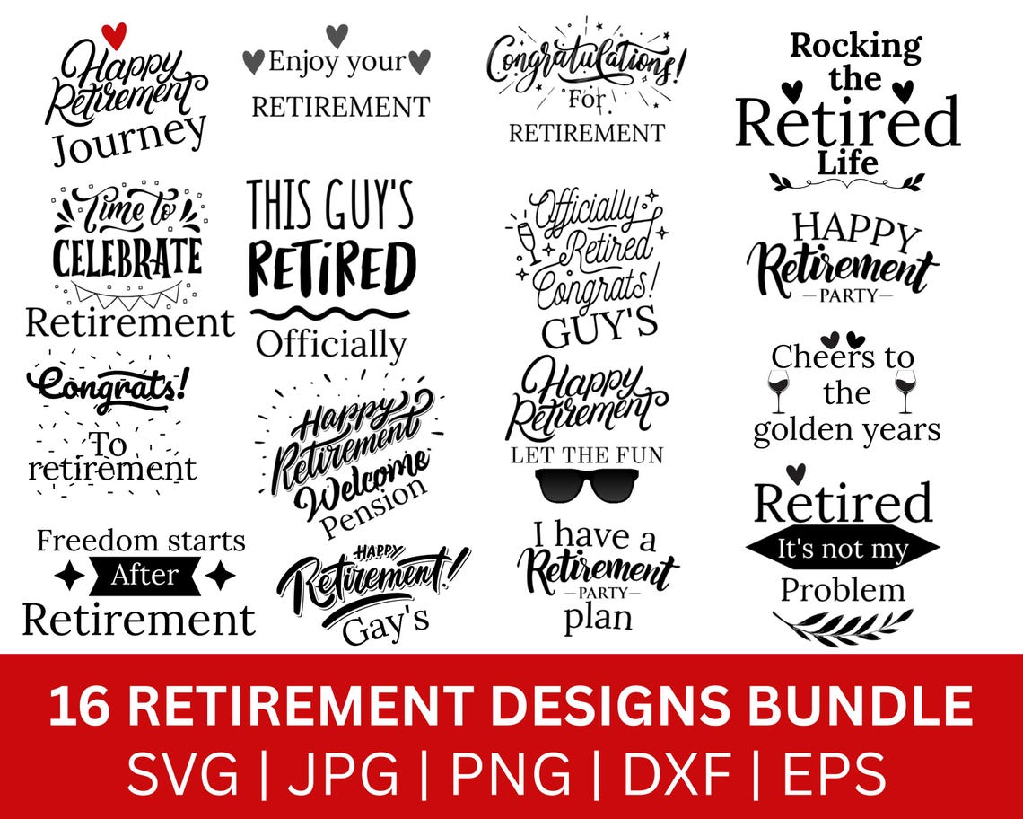 Retirement SVG, Officially Retired SVG, Retired 2025 Svg Png ...