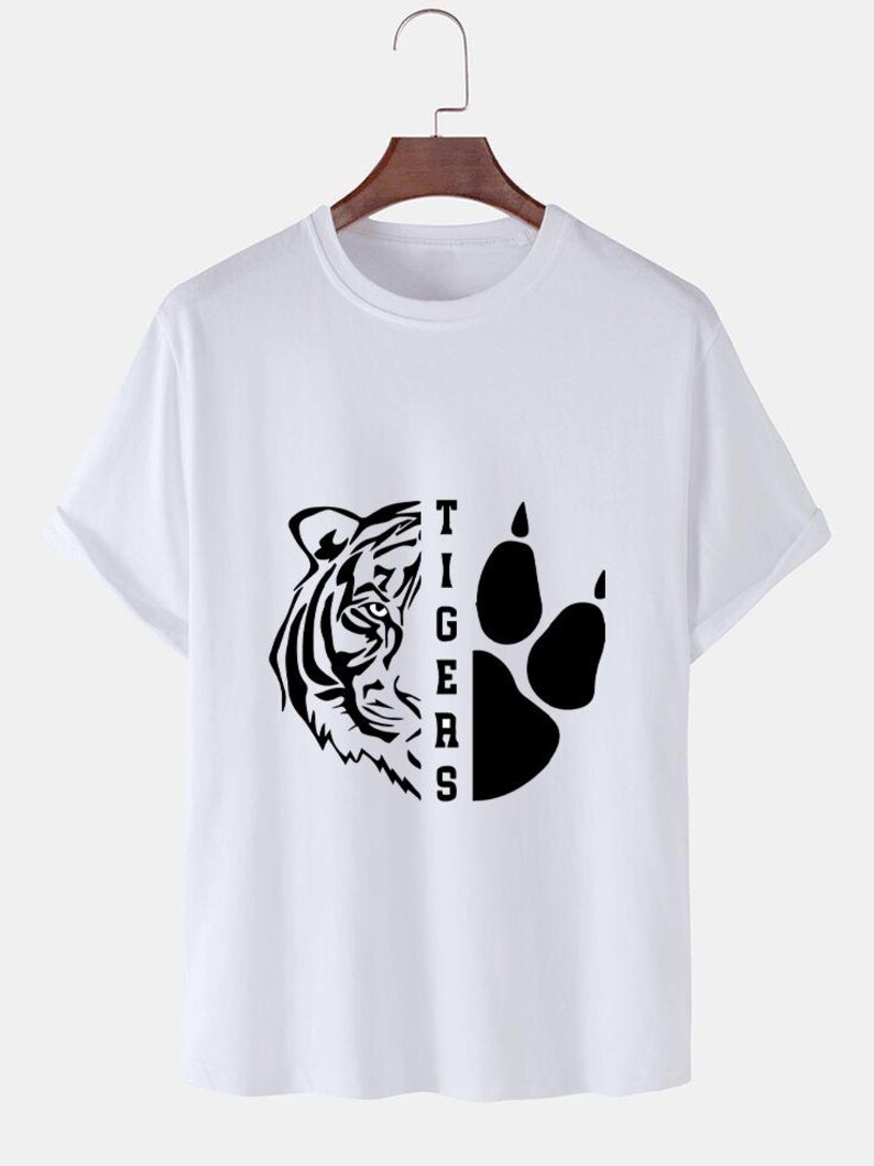 20 Tiger SVG Bundle: School Spirit Graphics, Cartoon PNG (digital ...