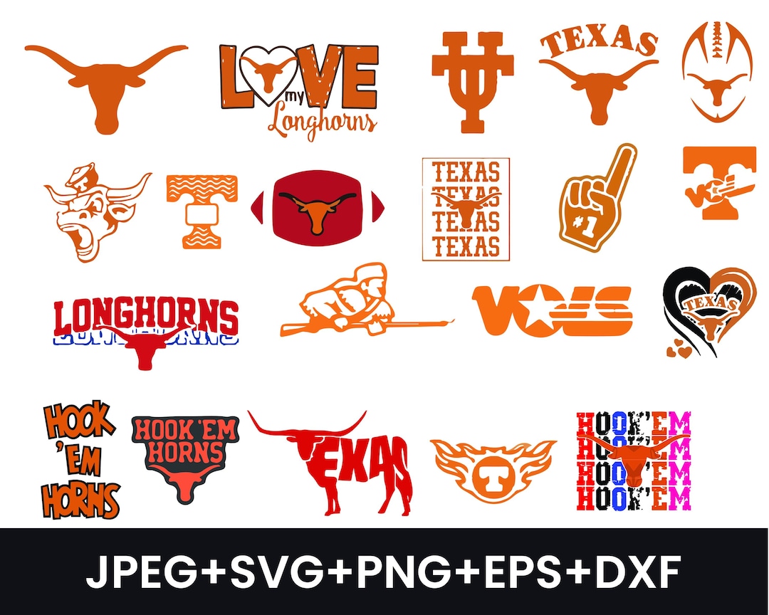 Bundle of Texas Longhorns Svg, Texas Longhorns Png, Texas Longhorns ...