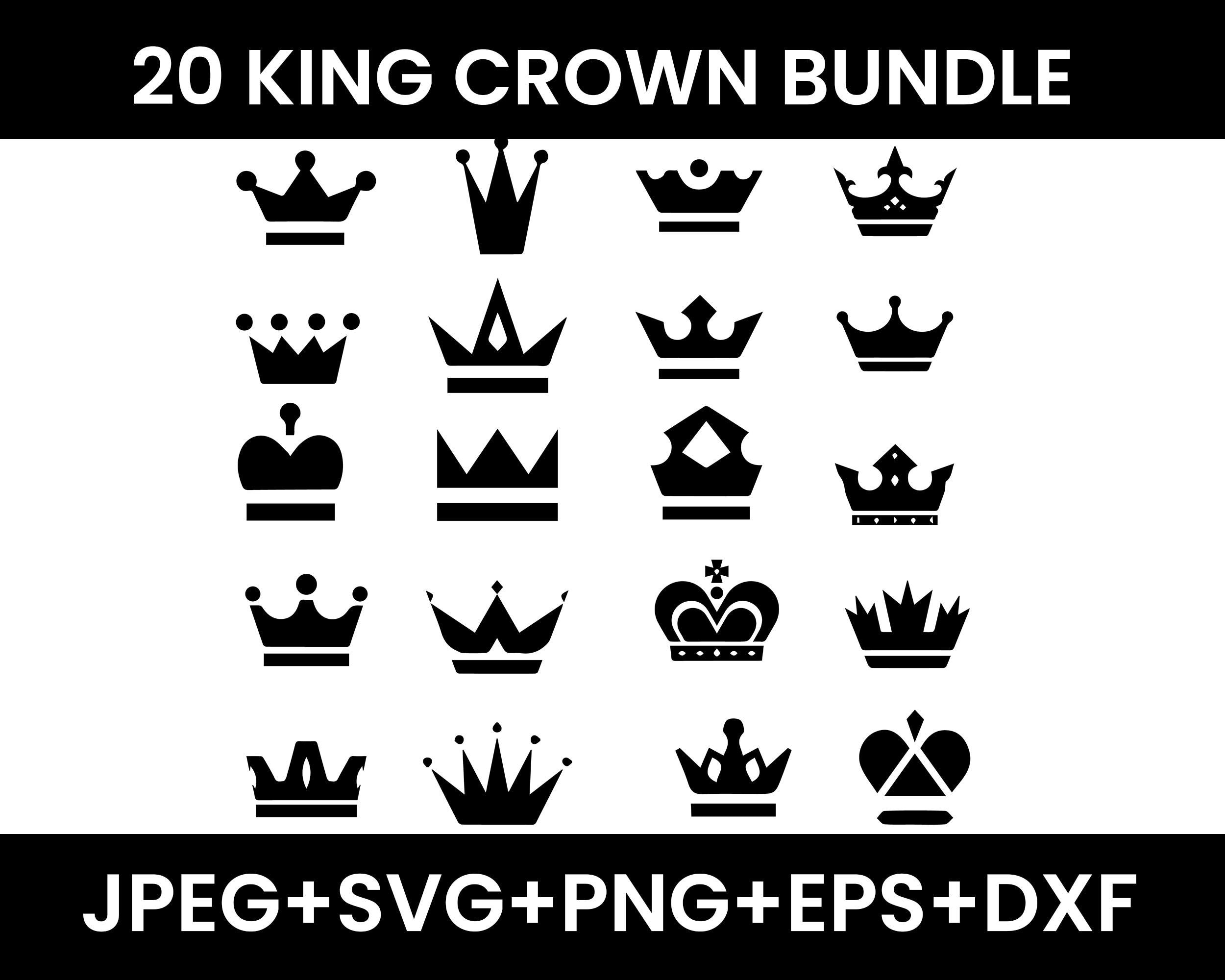 Royal Crown SVG File, King Crown SVG, Queen Crown SVG, Princess Tiara ...