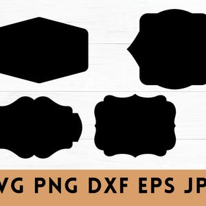 Rectangular Frame Svg Bundle | Decorative Frame SVG | Ornamental Frame ...