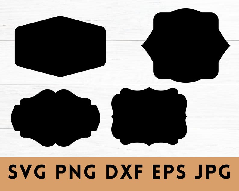 Rectangular Frame Svg Bundle | Decorative Frame SVG | Ornamental Frame ...