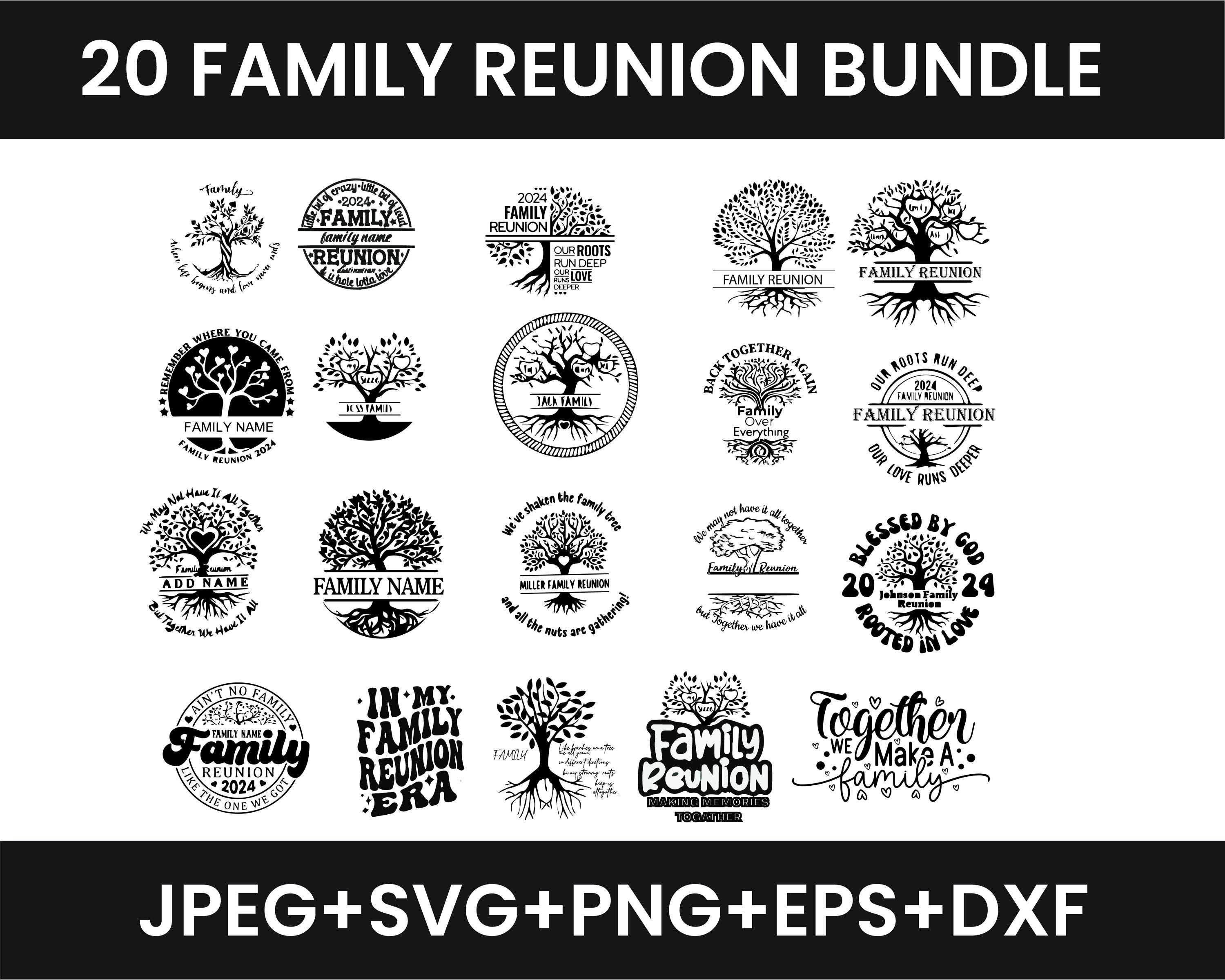 Family Tree SVG Bundle, Tree of Life Svg, Family Tree Split Monogram ...