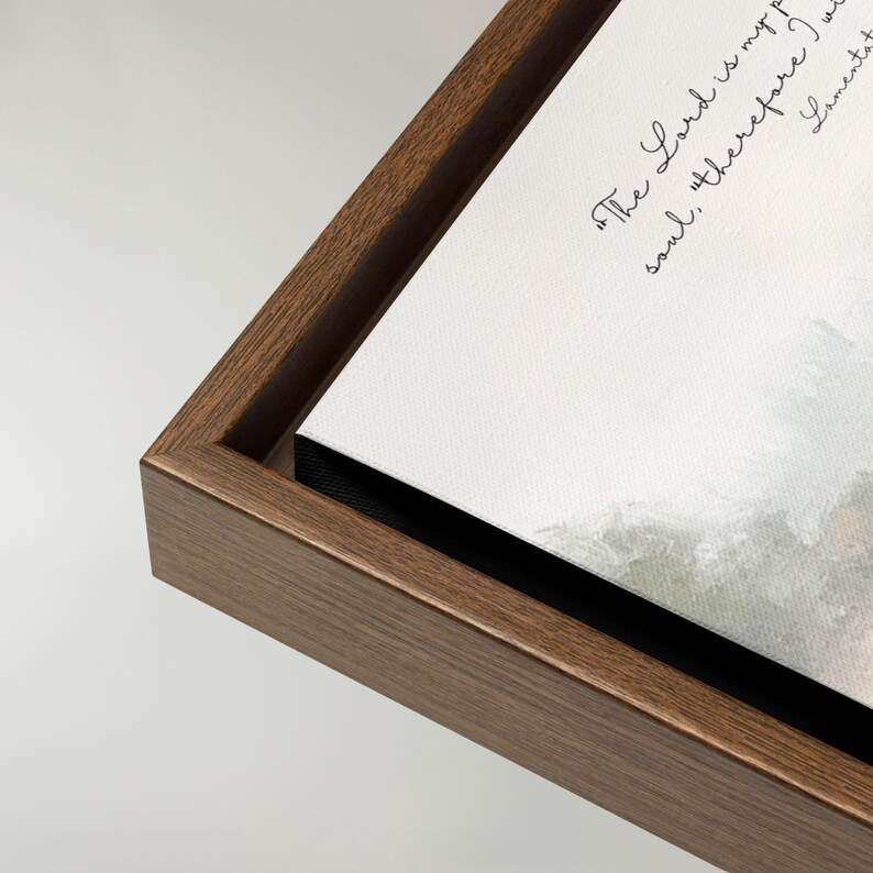 Bible Verse Canvas Scripture Art Religious Decor Christian Home Wall ...