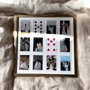 Custom Playing Card Photo Collage, REAL CARDS, Custom Photos, Unique ...