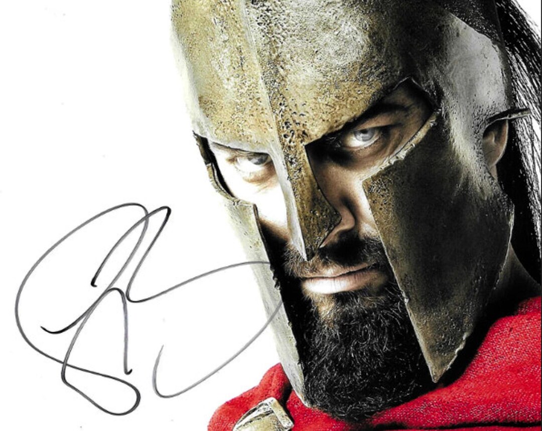 Gerard Butler Autographed 8x10 Photo Signed Reprint Actor Movies 300 - Etsy