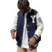 Yonsei University Varsity Jacket – Blue & White K-pop Inspired Baseball ...