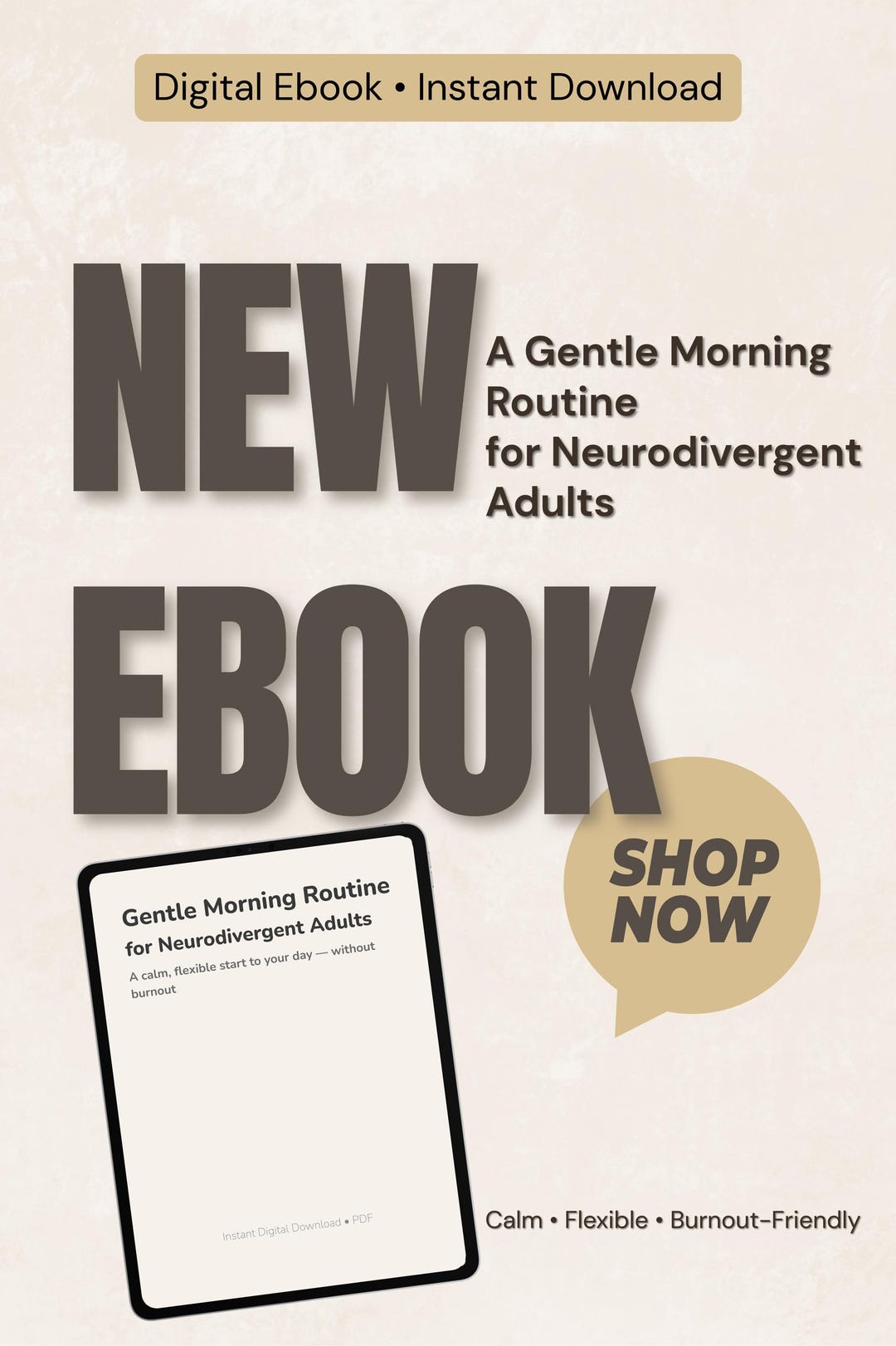 Gentle Morning Routine for Neurodivergent Adults | ADHD Autism Burnout ...