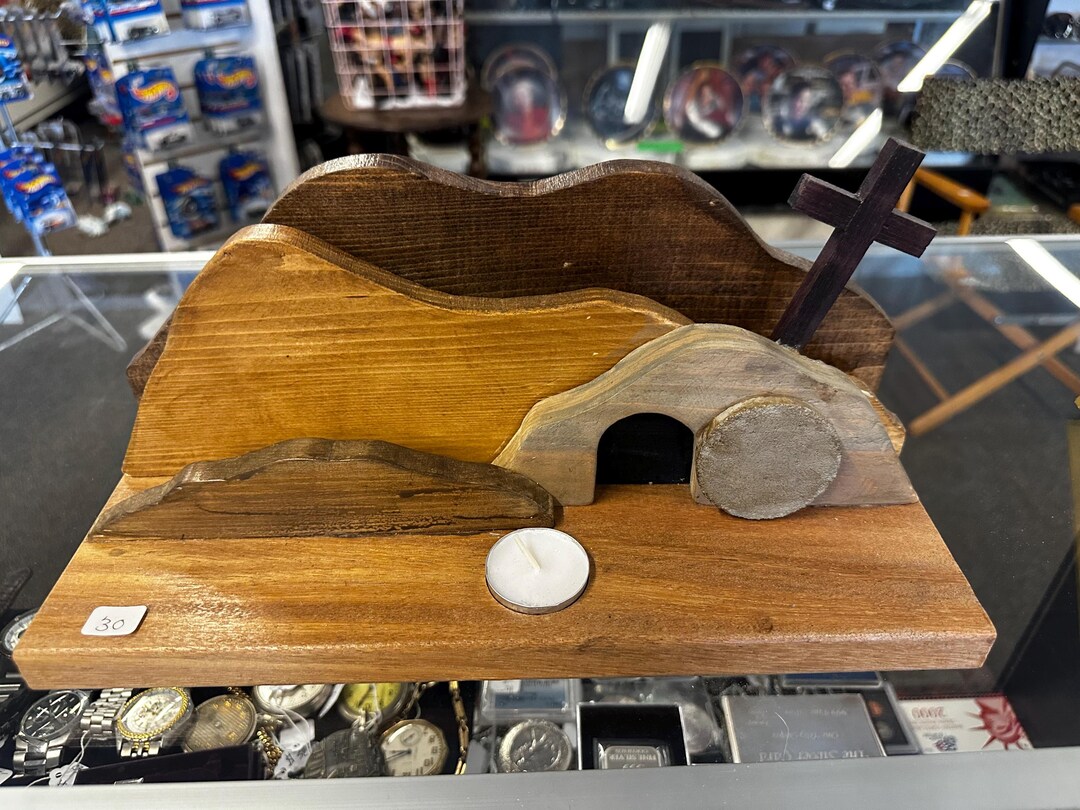 Hand Made Wood Resurrection Scene - Etsy
