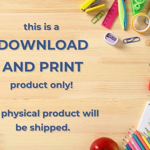 Children's Thank You Card - Instant Printable Download - Pink - Etsy