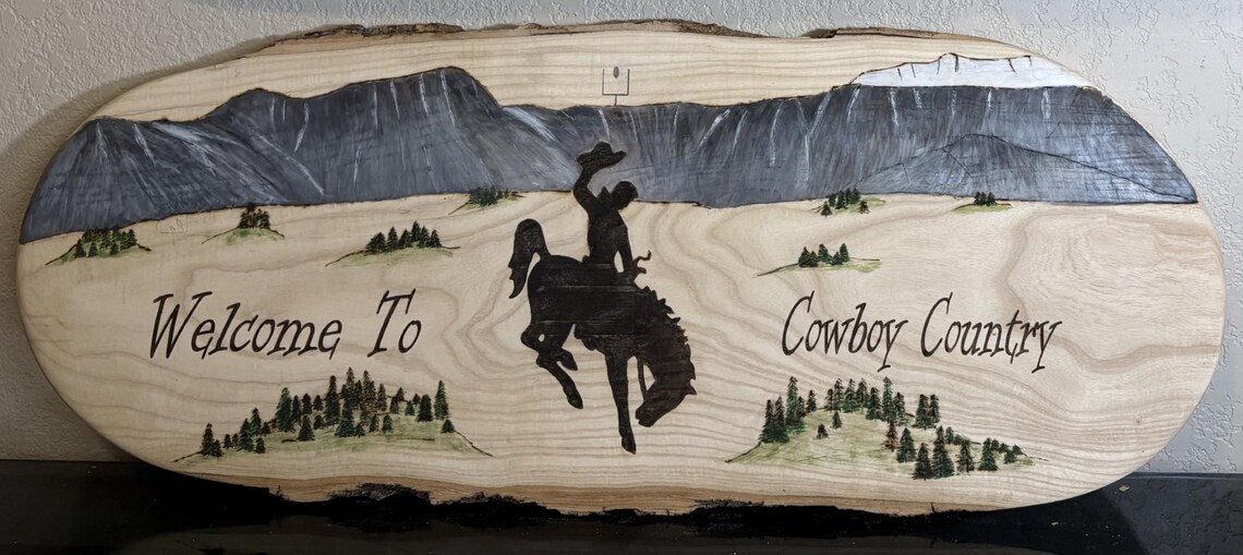 Welcome to Cowboy Country - Etsy
